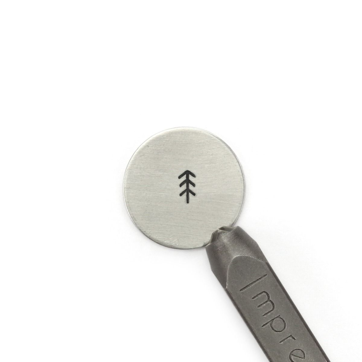 Simple Pine Tree Signature Design Stamp, 4mm – Bead-Shack